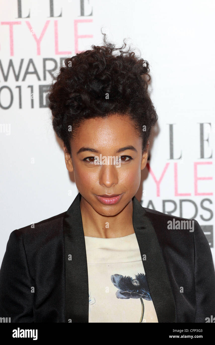 Corinne Bailey Rae ELLE Style Awards 2011 held at the Grand Connaught ...