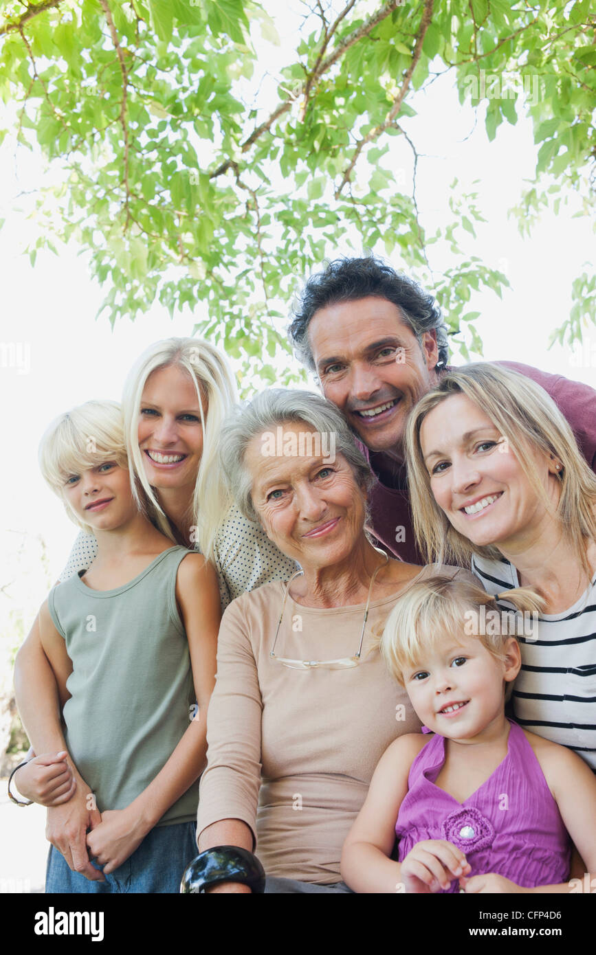 Multi-generation family, portrait Stock Photo - Alamy