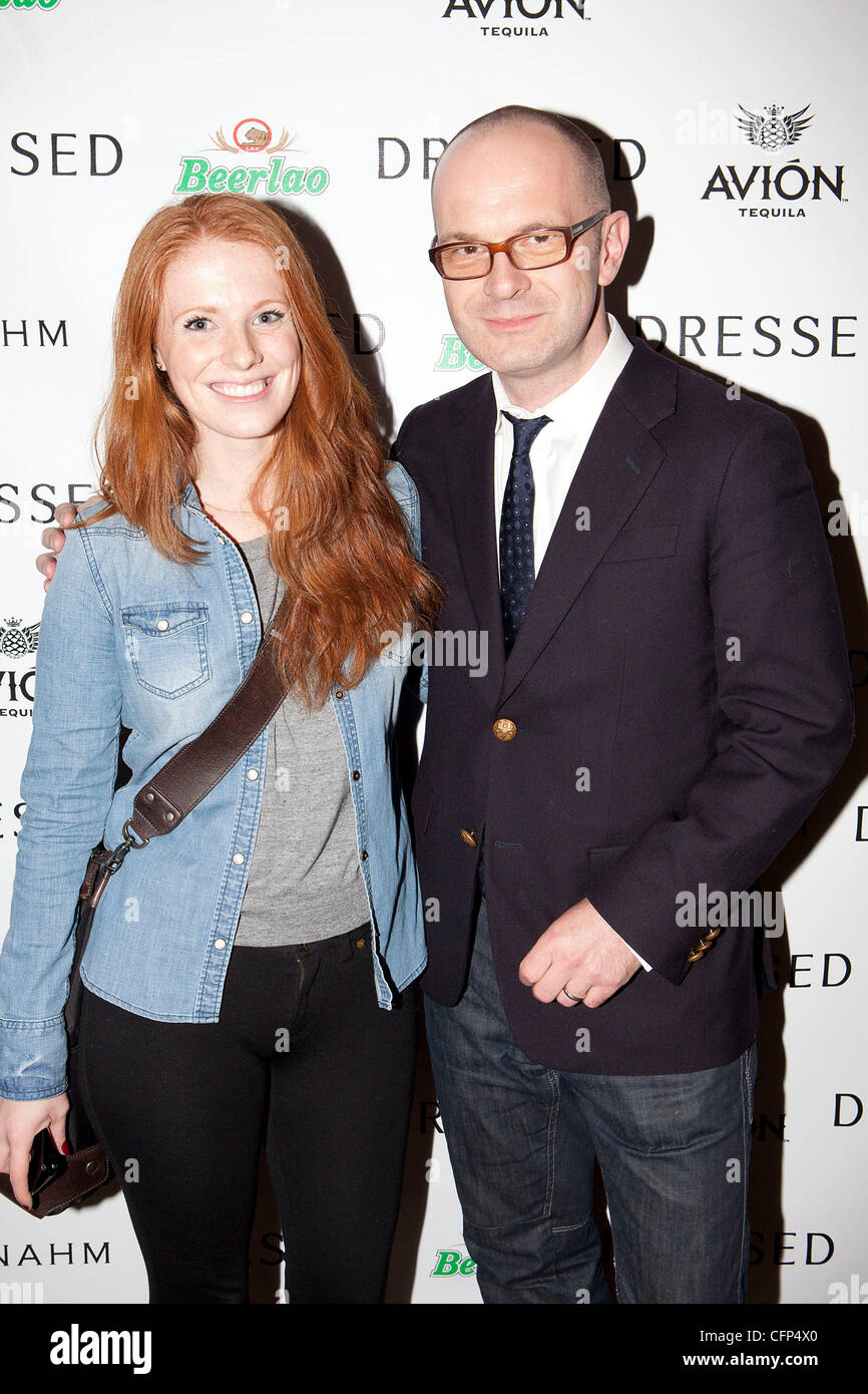 Sarah Vincent (grad student Parsons) & Simon Collin (Dean of Fashion at ...