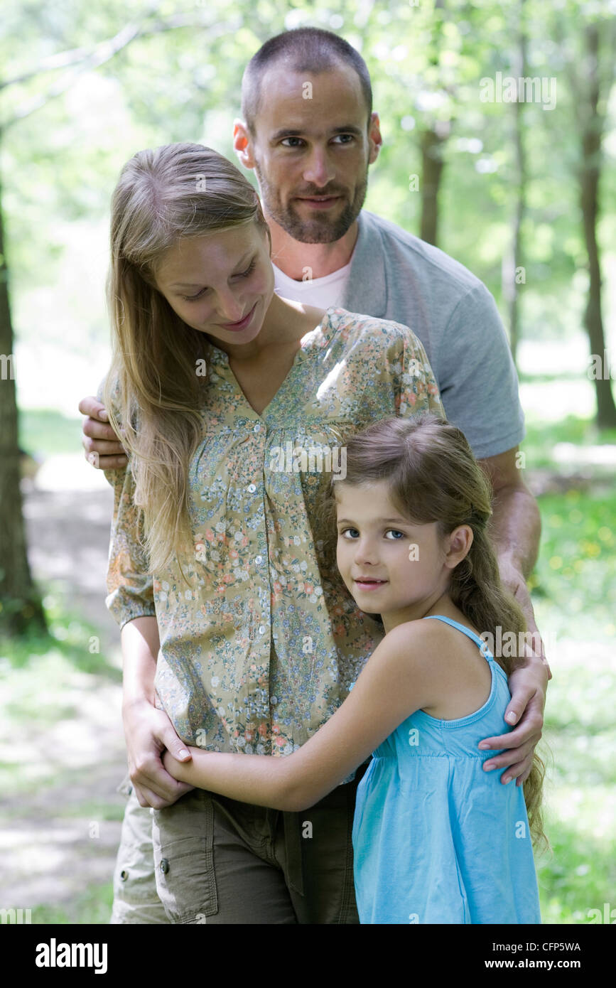Family together outdoors, portrait Stock Photo - Alamy