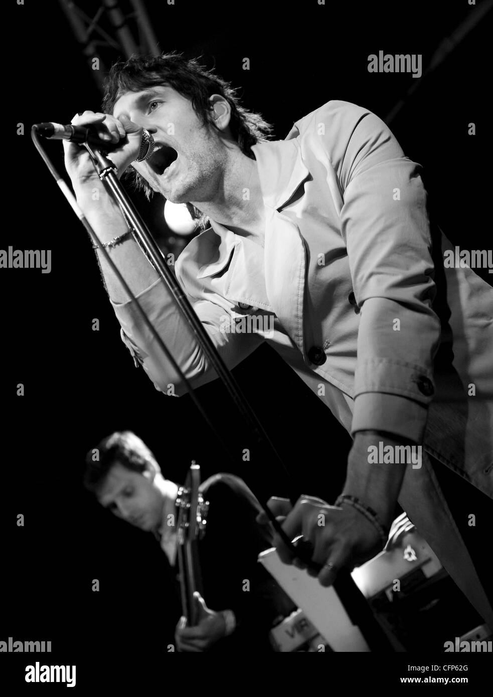 Sam Endicott The Bravery performing live at Hoxton Square Bar & Kitchen ...