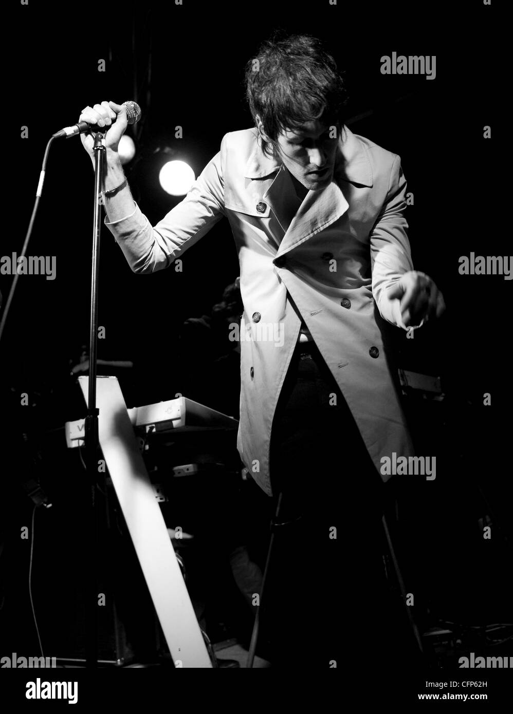 Sam Endicott The Bravery performing live at Hoxton Square Bar & Kitchen ...