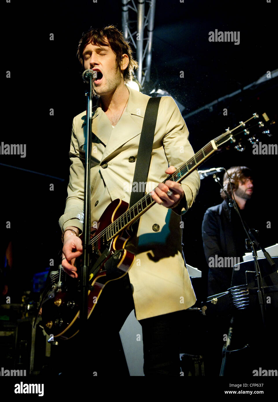 Sam Endicott The Bravery performing live at Hoxton Square Bar & Kitchen ...