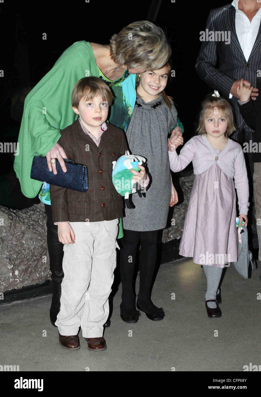 Princess Laurentien with her children Countess Eloise, Count Claus ...