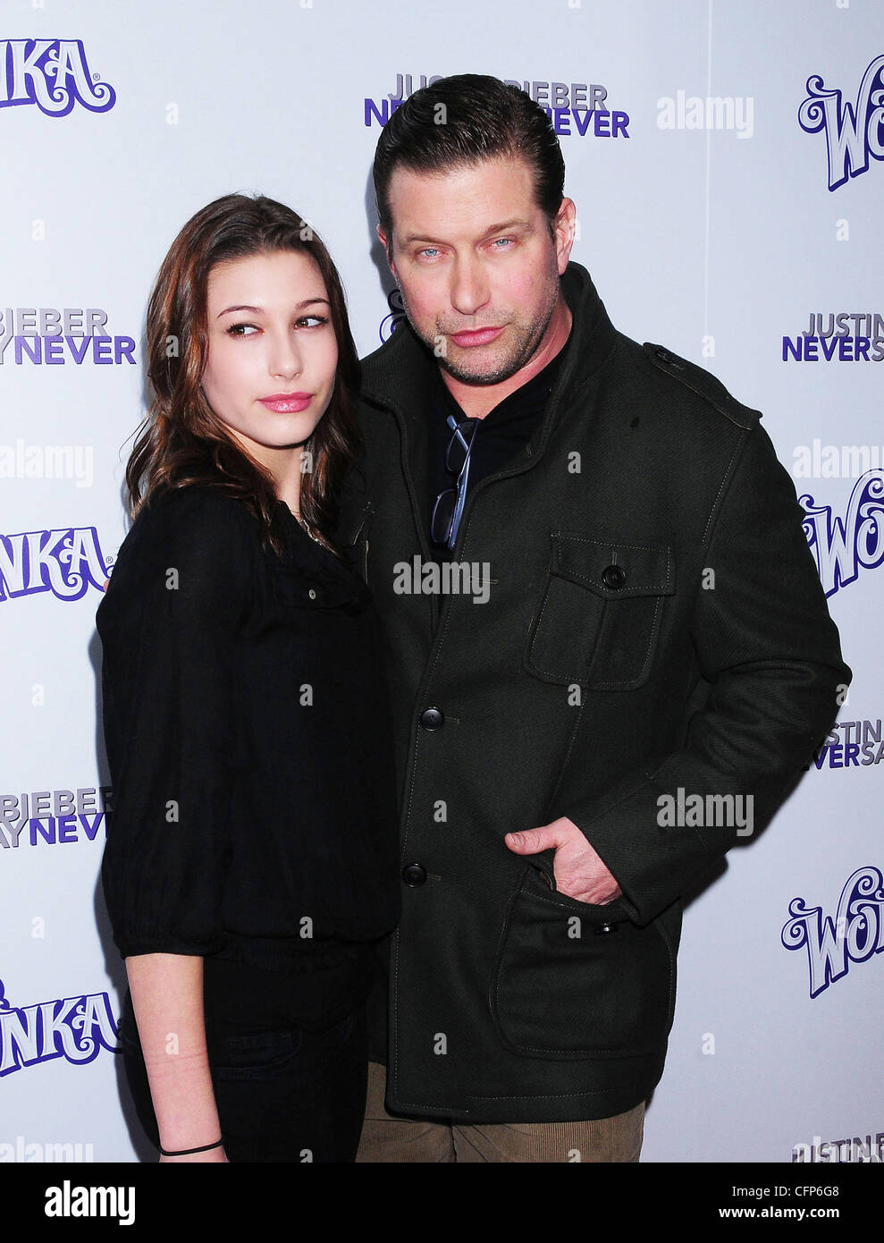 Hailey Baldwin, Stephen Baldwin The New York Premiere of 'Justin Bieber ...
