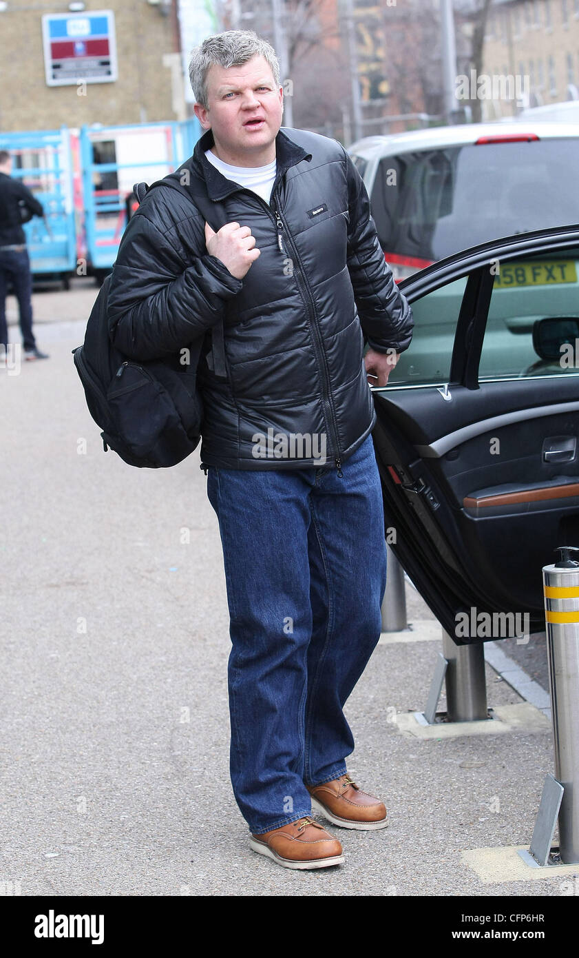 Adrian Chiles at the ITV Studios London, England - 03.02.11 Stock Photo ...