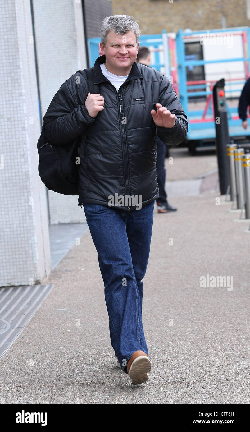 Adrian Chiles at the ITV Studios London, England - 03.02.11 Stock Photo ...