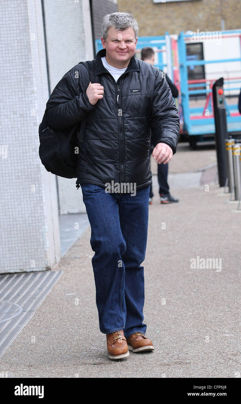 Adrian Chiles at the ITV Studios London, England - 03.02.11 Stock Photo ...