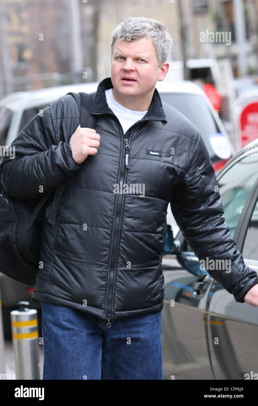 Adrian Chiles at the ITV Studios London, England - 03.02.11 Stock Photo ...