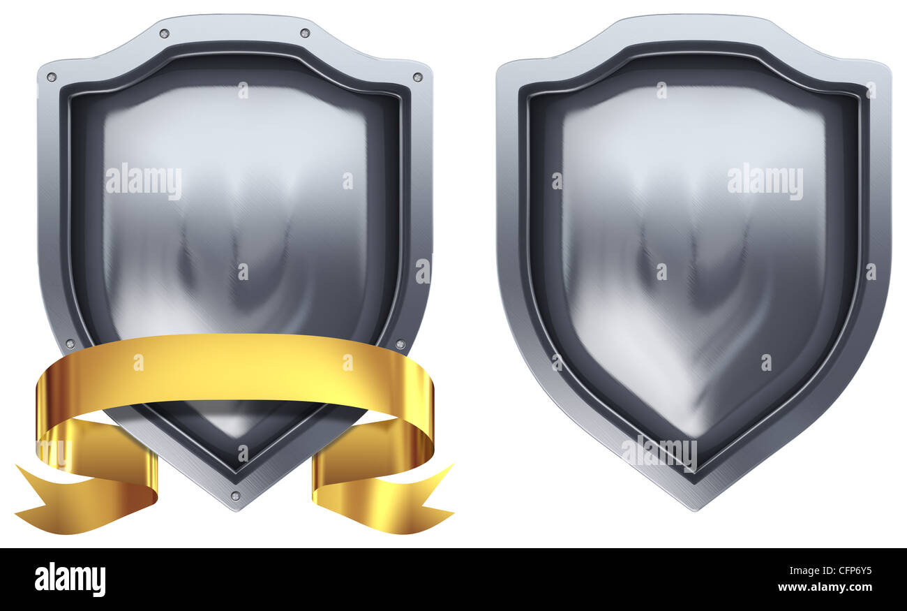 Three heraldic shields hi-res stock photography and images - Alamy