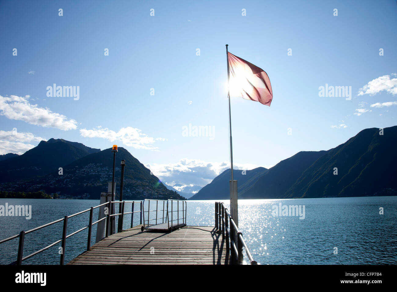 Tessin flag hi-res stock photography and images - Alamy