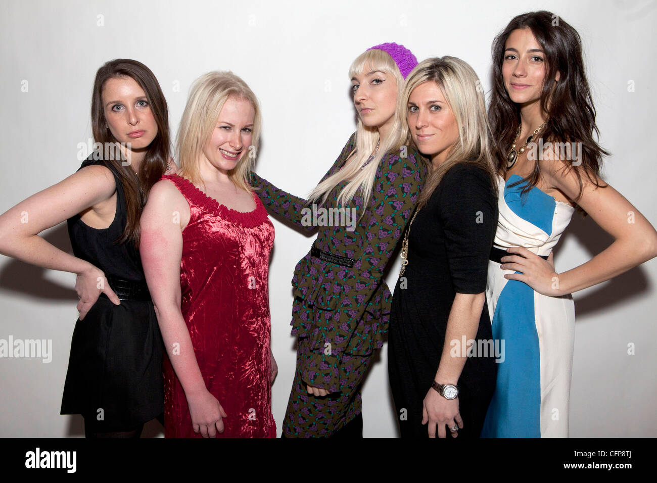 Katy Atlas, Ally Walansky, Audrey McClell and Lindsey Calla Ecco Domani ...