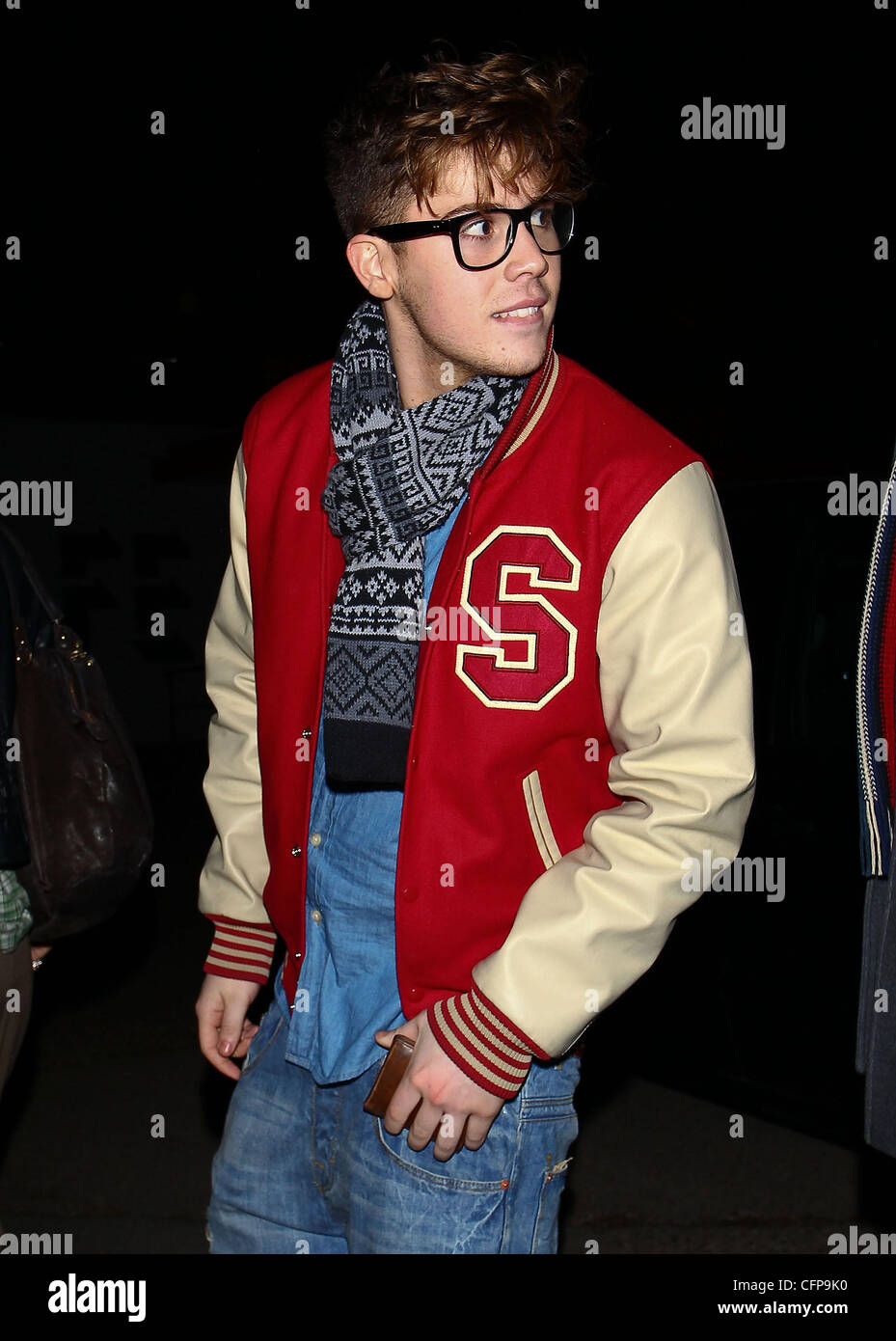 Aiden Grimshaw 'X Factor Tour' rehearsals - Departures London, England ...