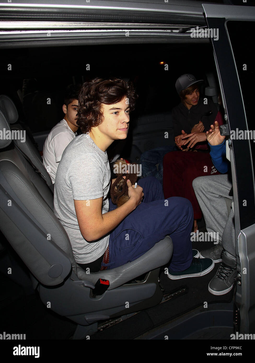 Harry Styles of One Direction 'X Factor Tour' rehearsals - Departures ...