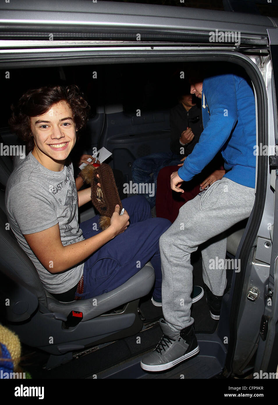 Harry Styles of One Direction 'X Factor Tour' rehearsals - Departures ...