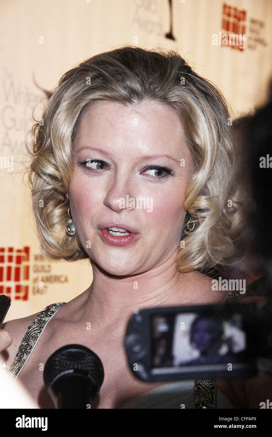 Gretchen Mol wearing Marchesa The 63rd Annual Writers Guild Awards held ...