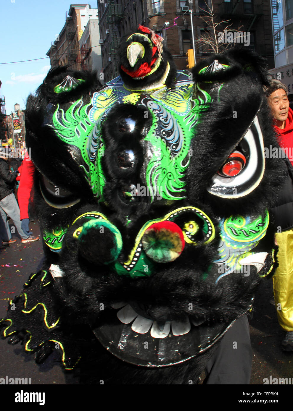 Chinese New Year celebration, Year of the Rat, in Chinatown New York ...