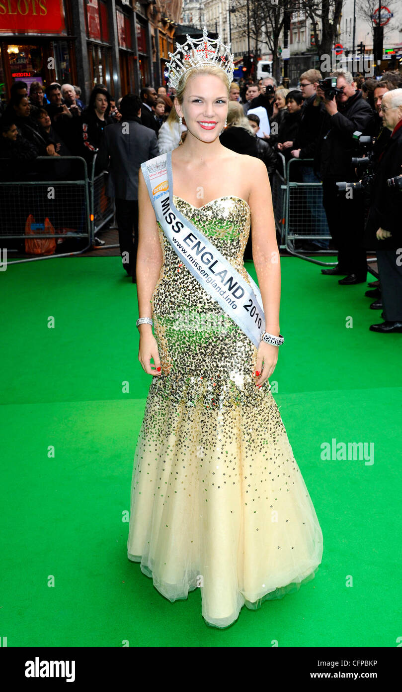 Jessica Linley (Miss Great Britain 2010) UK Gala Screening of Yogi Bear ...