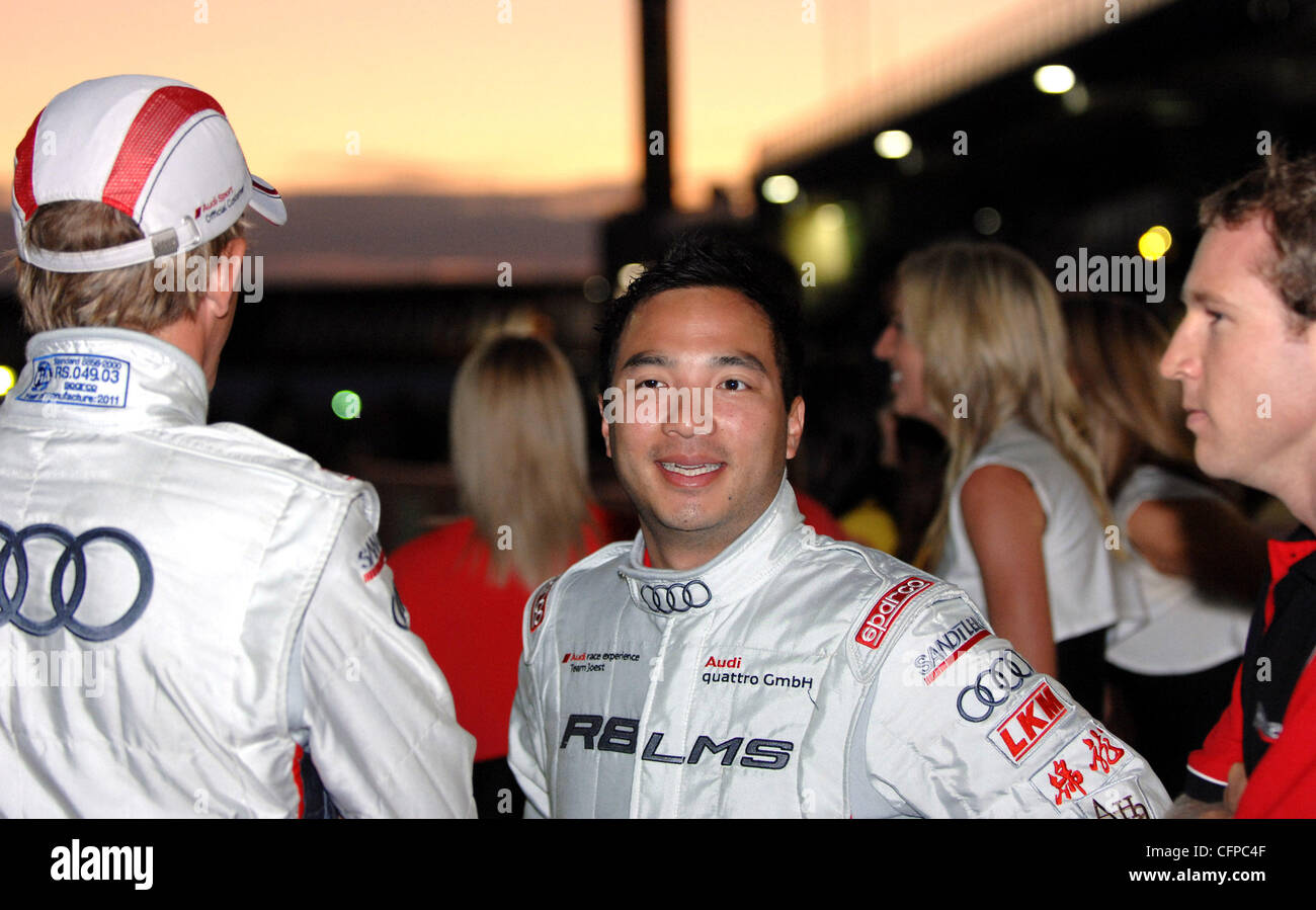 Audi racing driver Darryl O'Young Armor All Bathurst 12 Hour race at ...
