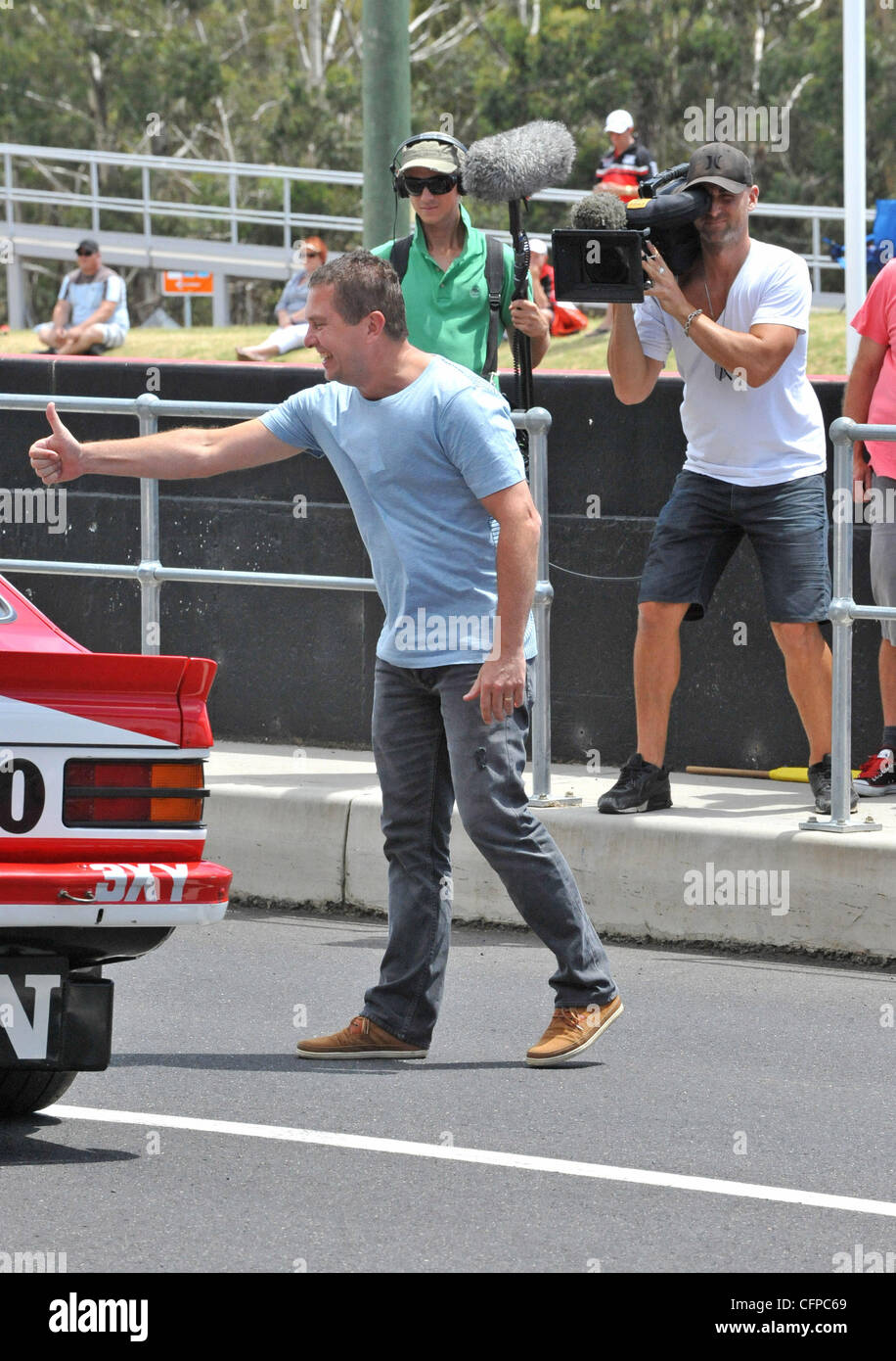 Ewen Page Top Gear Australia organise a special on track event for the ...