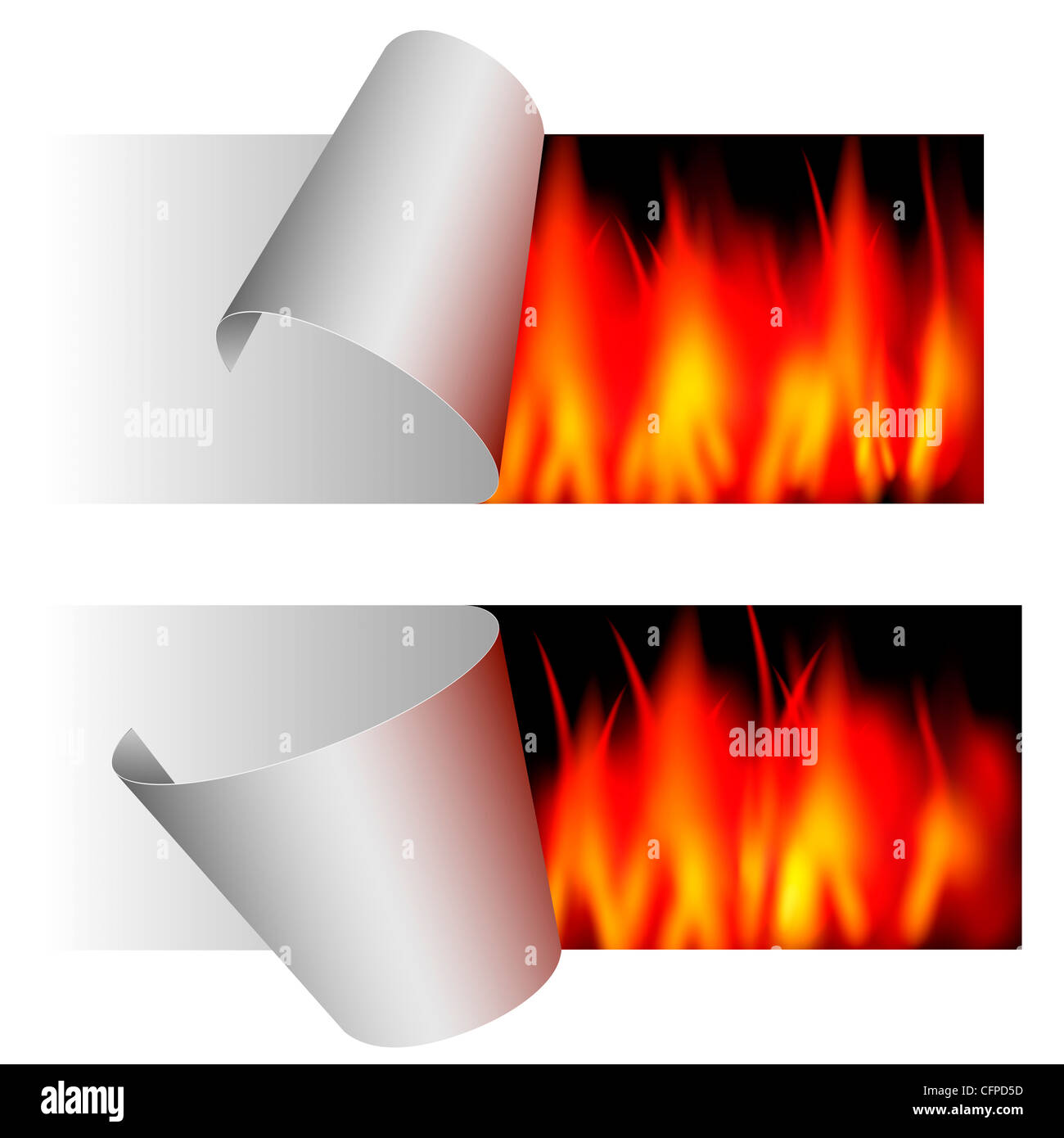 Big fire Cut Out Stock Images & Pictures - Alamy