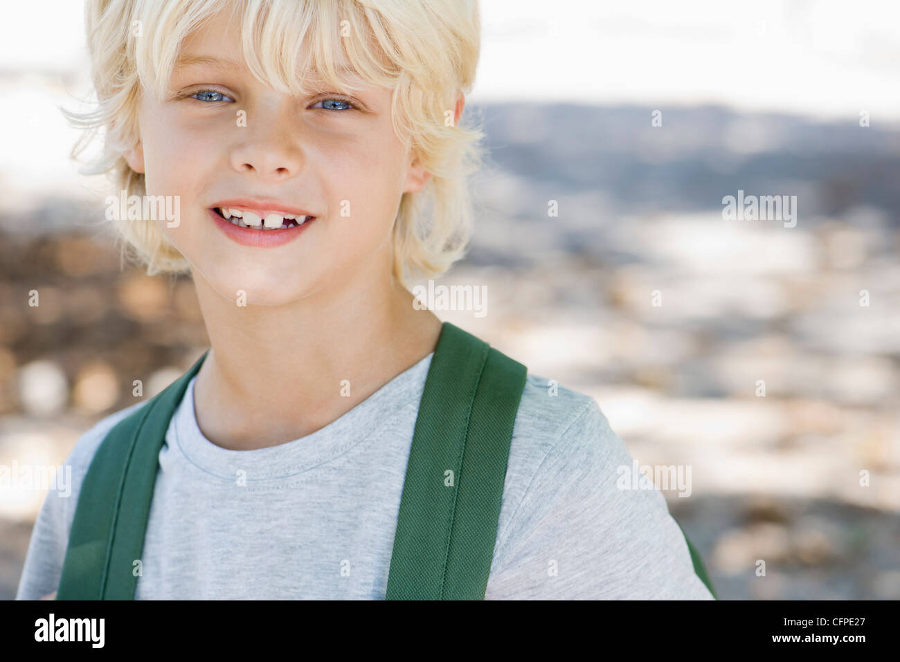 Smiling boy, portrait Stock Photo - Alamy