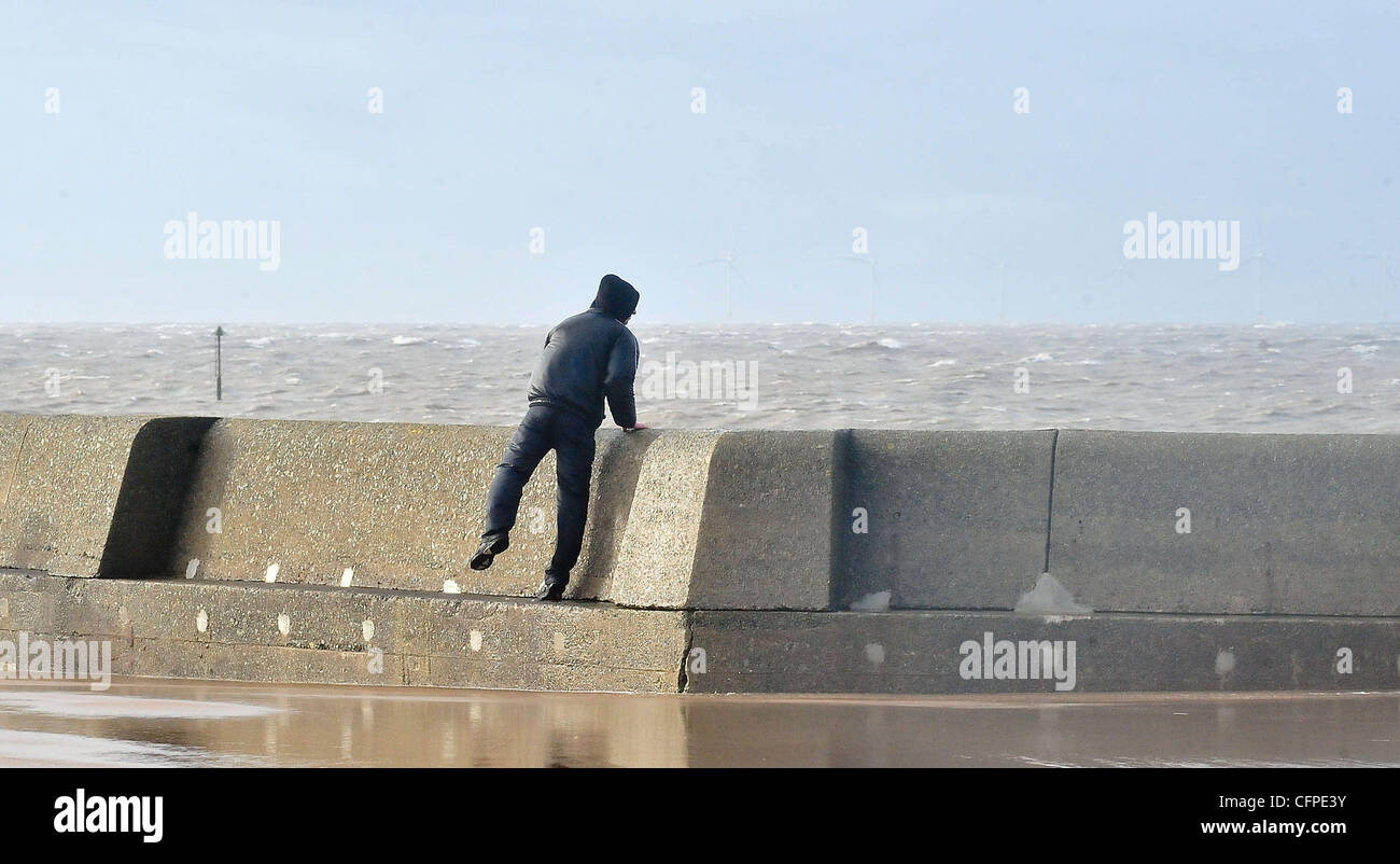 Gale force winds hit Liverpool Seafront. The new Brighton seafront ...