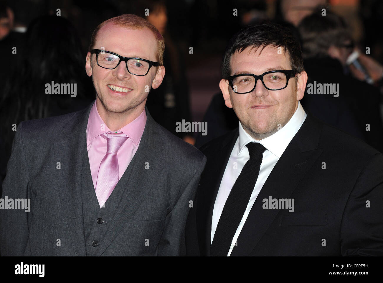 Simon Pegg, Nick Frost Paul - UK film premiere held at the Empire ...