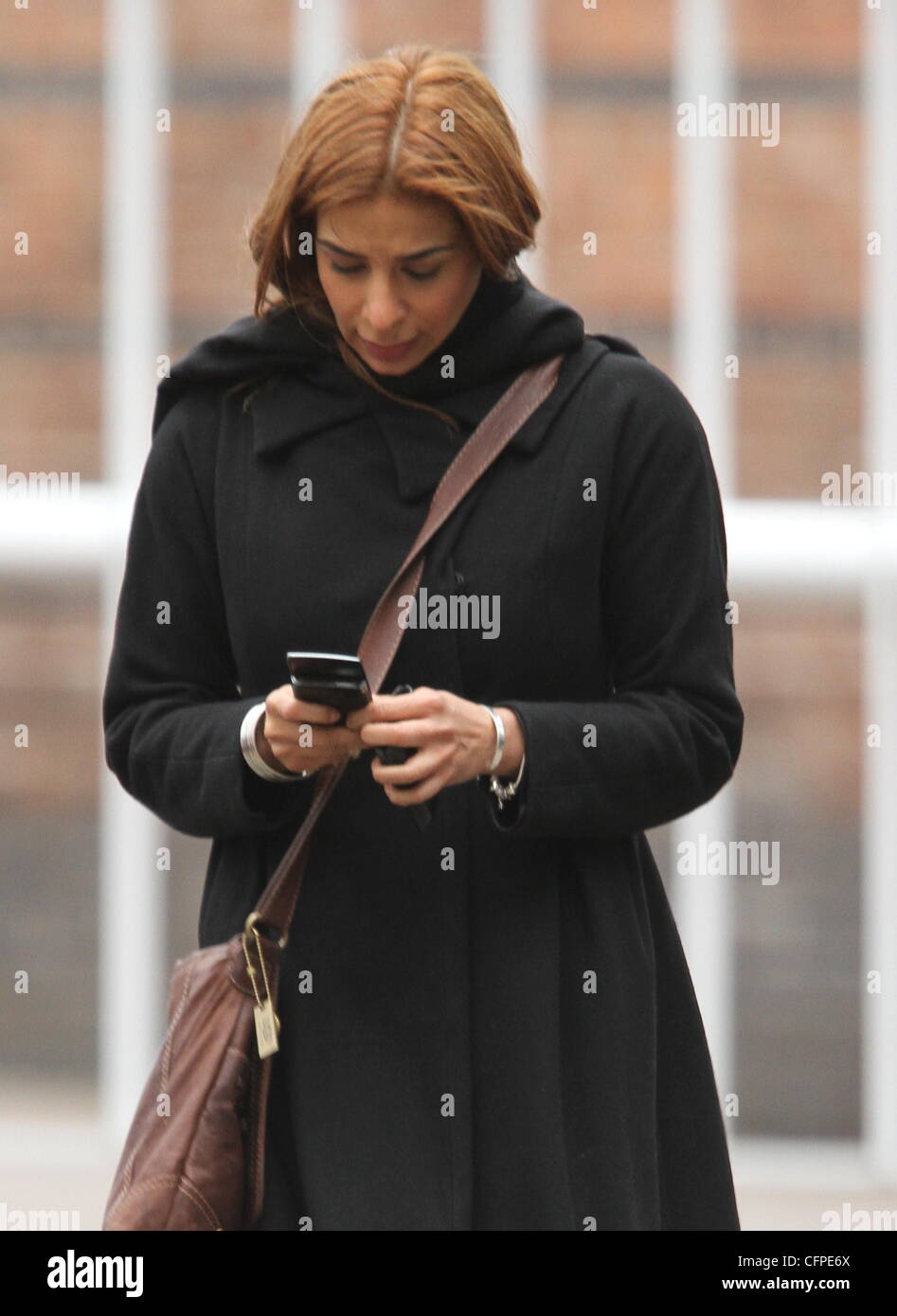 Shobna Gulati 'Coronation Street' cast arriving at the Granada studios ...