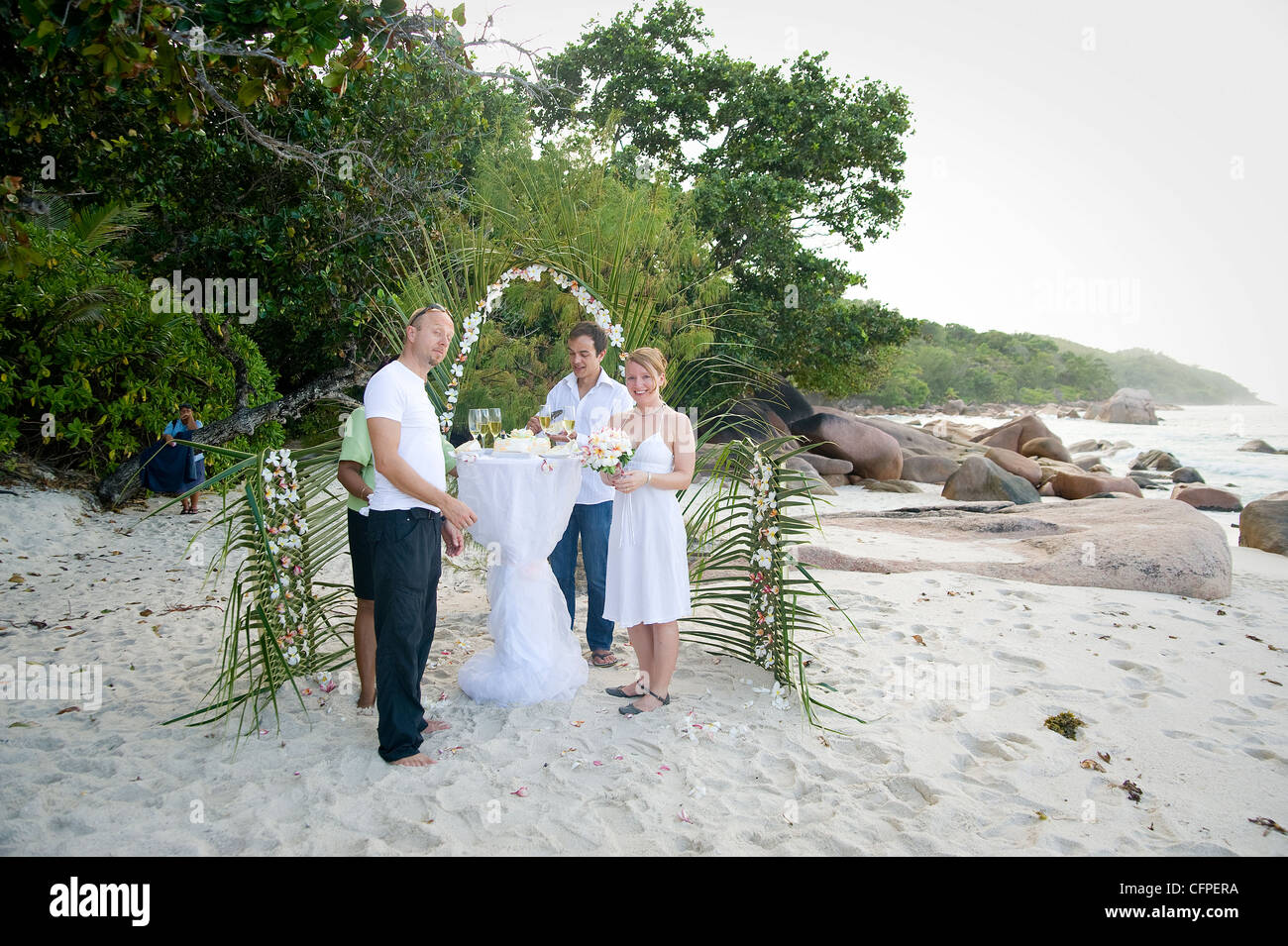 Weddings at the dream beaches on The Seychelles are romantic and common ...