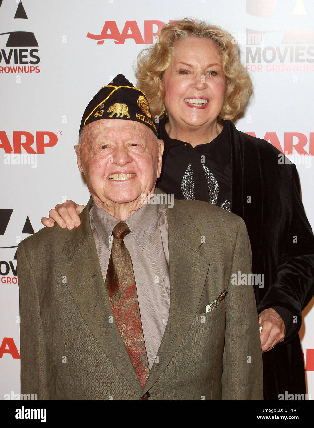 Mickey Rooney and his wife Jan Chamberlin AARP The Magazine's 10th ...