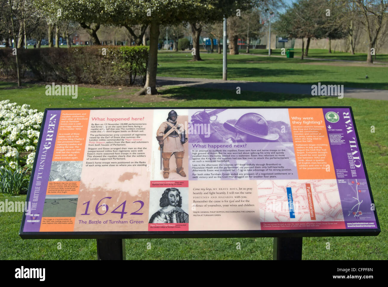 Battle of turnham green 1642 hi-res stock photography and images - Alamy