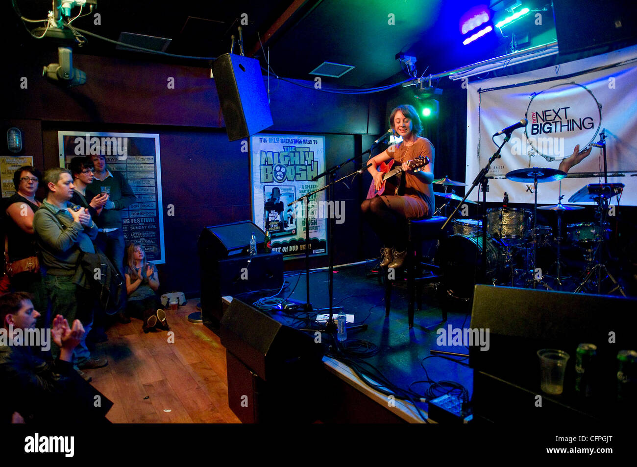 Emma's Imagination aka Emma Gillespie performing at HMV Next Big Thing ...