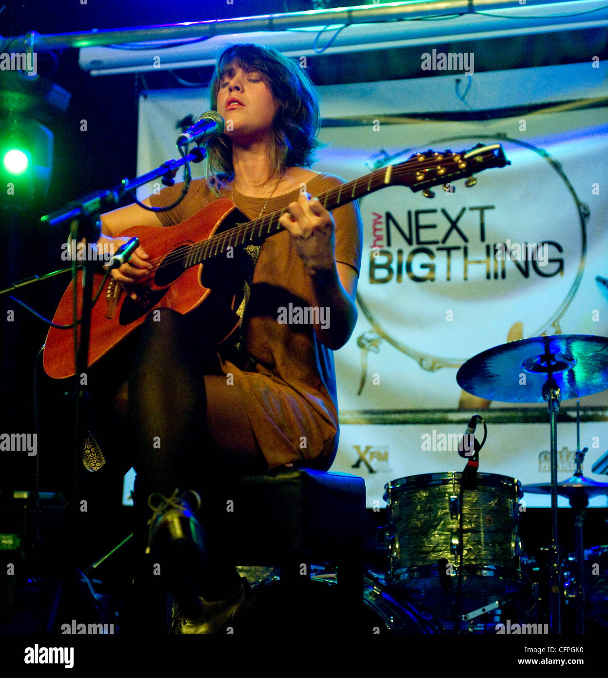 Emma's Imagination aka Emma Gillespie performing at HMV Next Big Thing ...