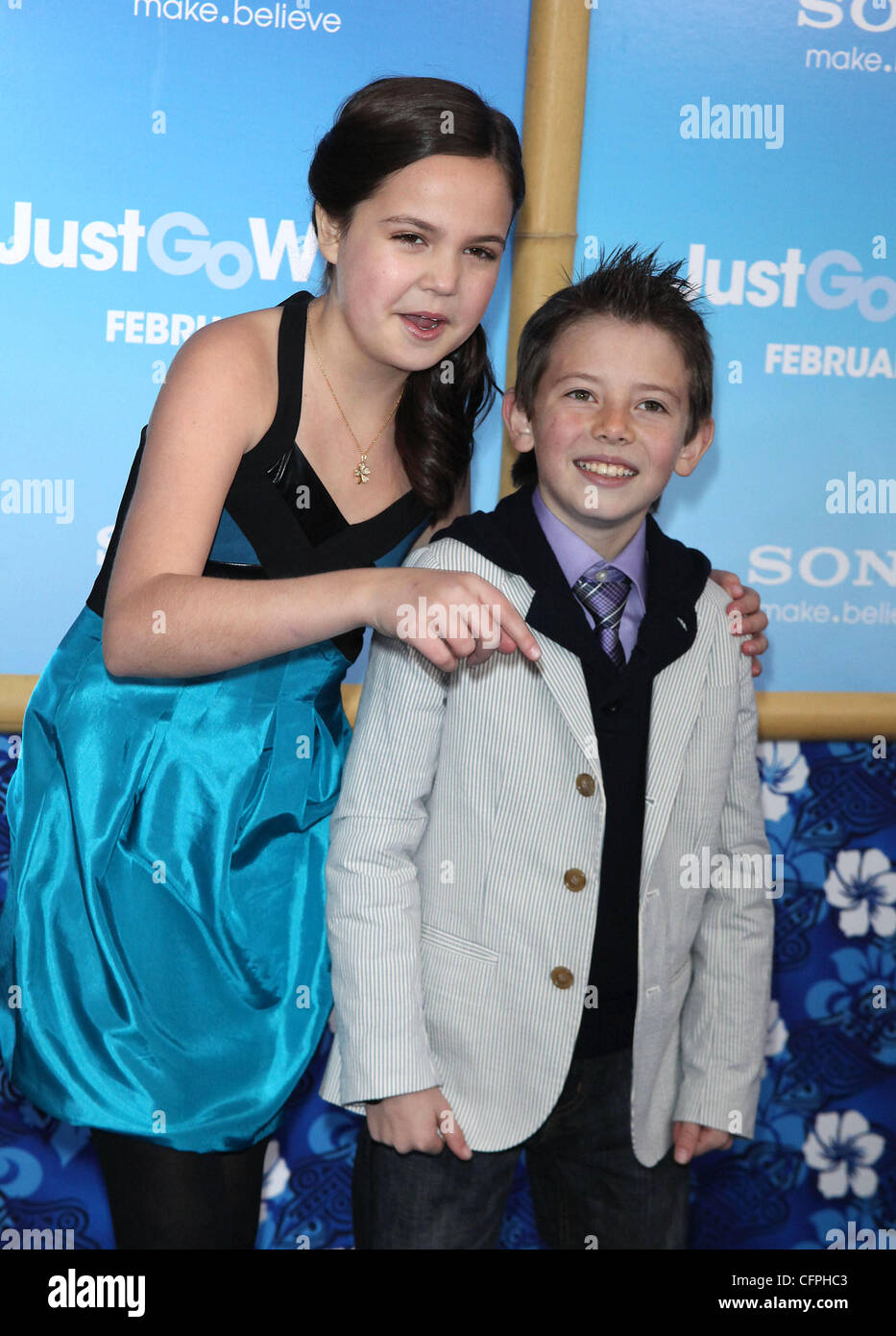 Bailee Madison, Griffin Alexander Gluck Premiere of 'Just Go With It ...
