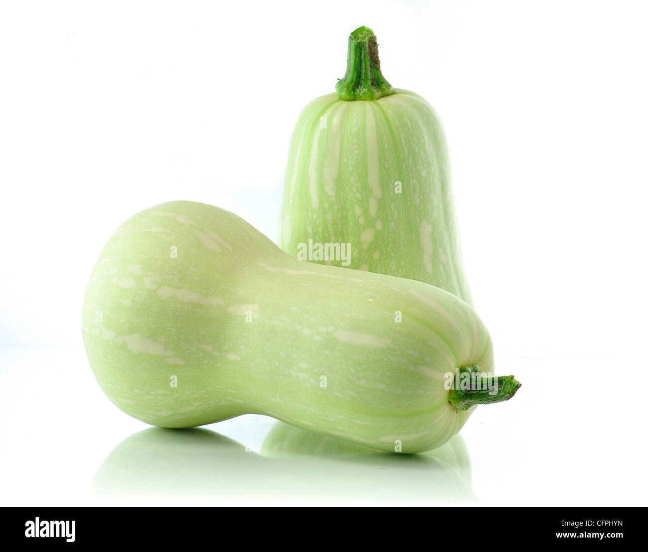 summer squash on white background Stock Photo - Alamy