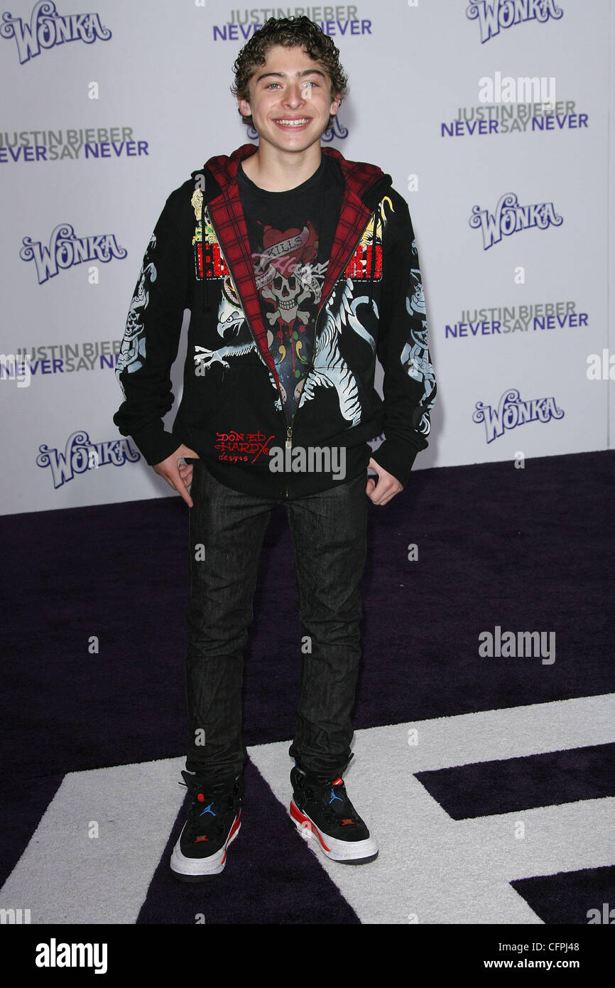 Ryan Ochoa Los Angeles Premiere of "Justin Bieber: Never Say Never ...
