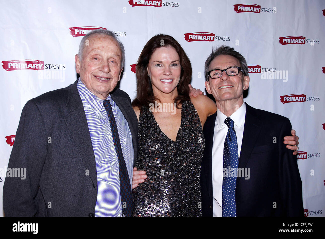 A.R. Gurney, Carolyn McCormick and Mark Lamos Opening night after party ...