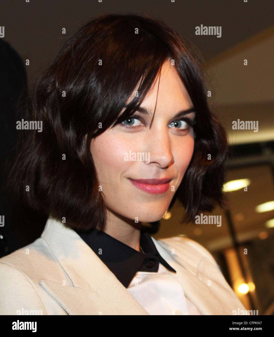Alexa Chung Carven SS11 collection launch at Barney's New York New York ...