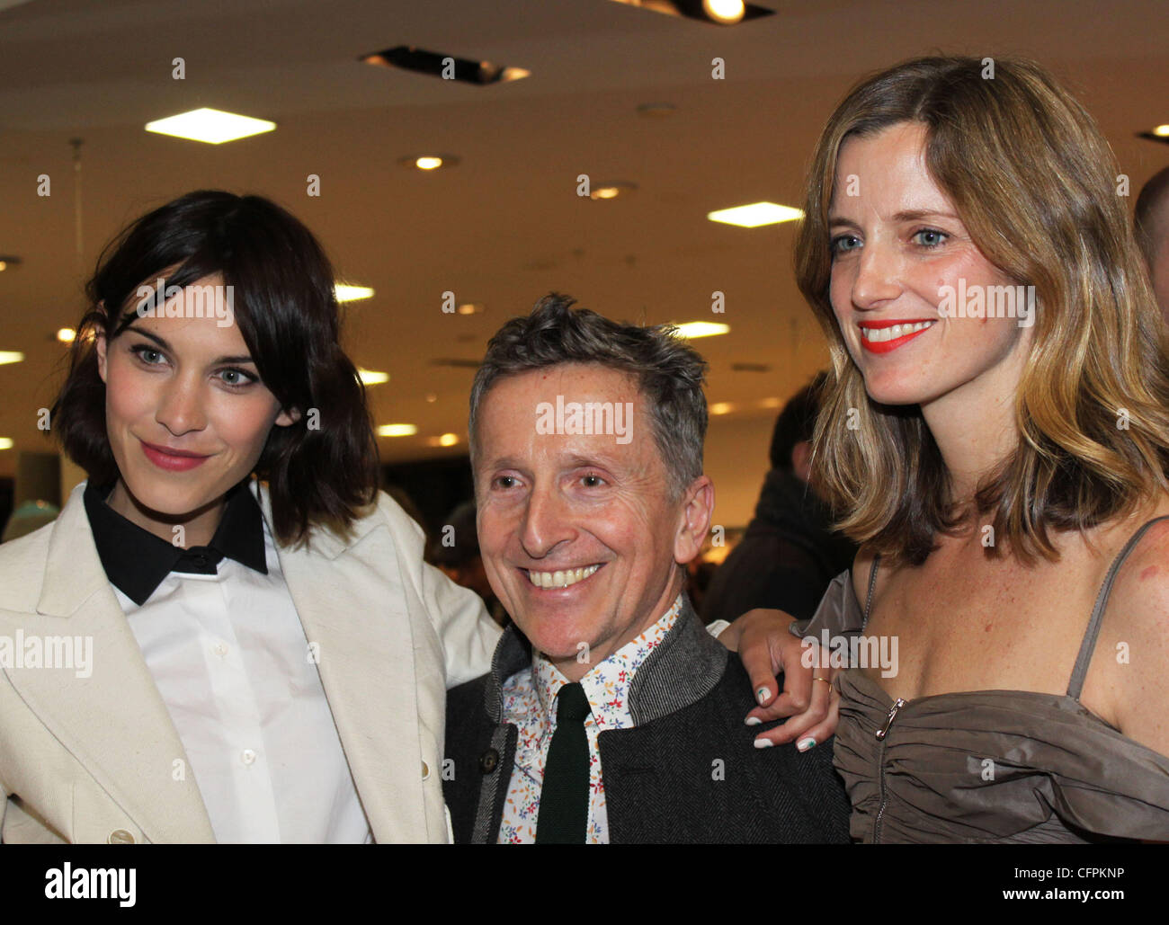 Alexa Chung, Simon Doonan, Amanda Brooks Carven SS11 collection launch ...