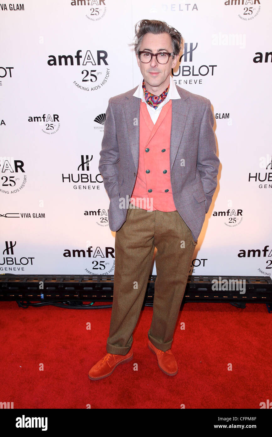 Alan Cumming AmFar's New York Gala 2011 ahead of Mercedes-Benz Fashion ...