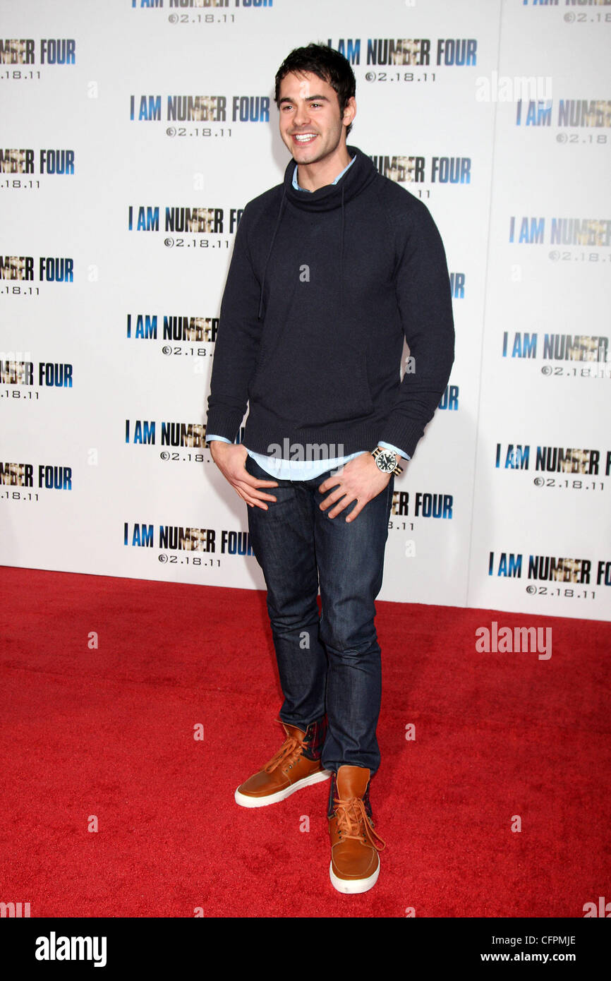Jayson Blair Los Angeles Premiere of 'I am Number Four' held at the ...