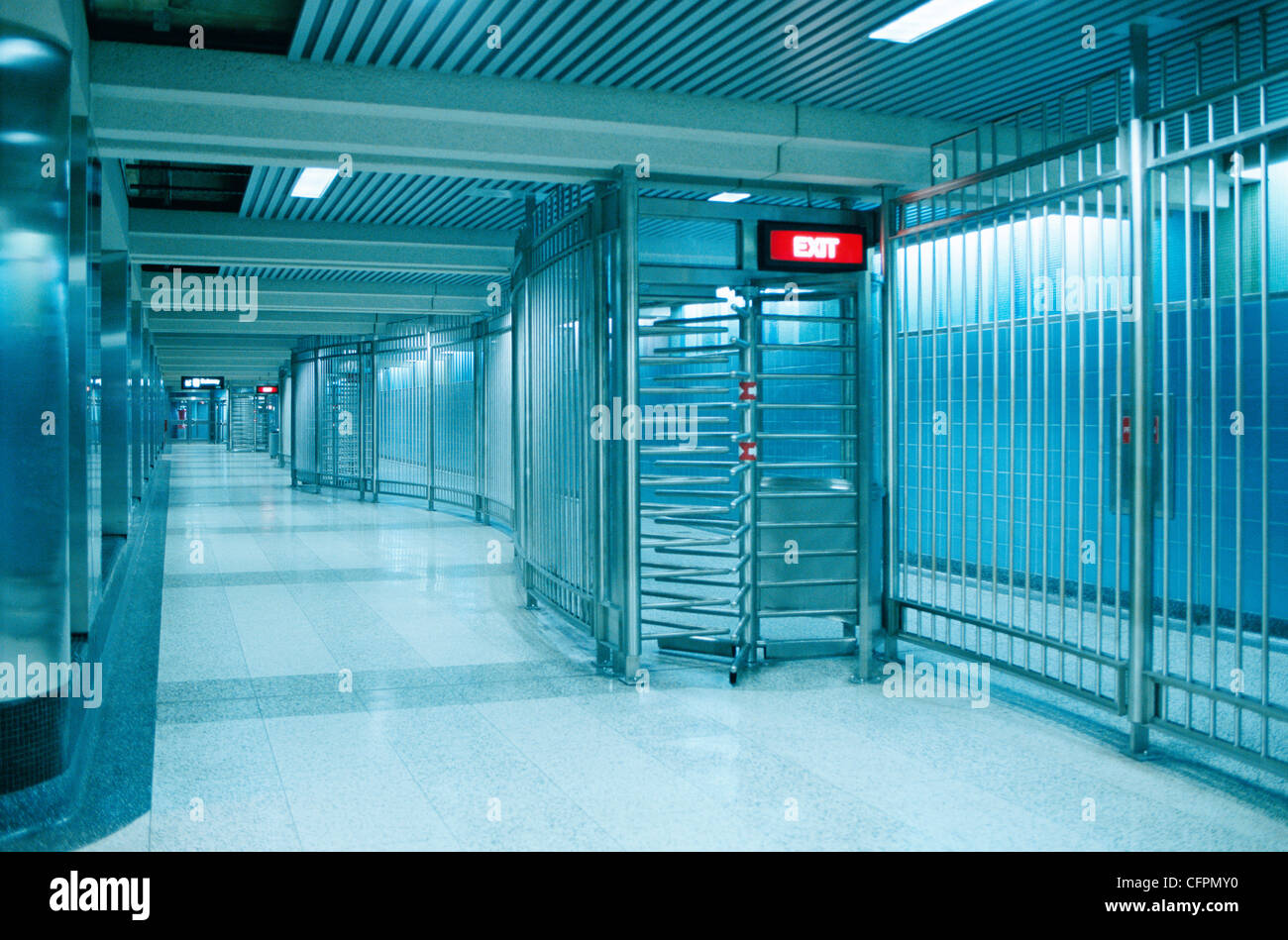 Subway station exit hi-res stock photography and images - Alamy