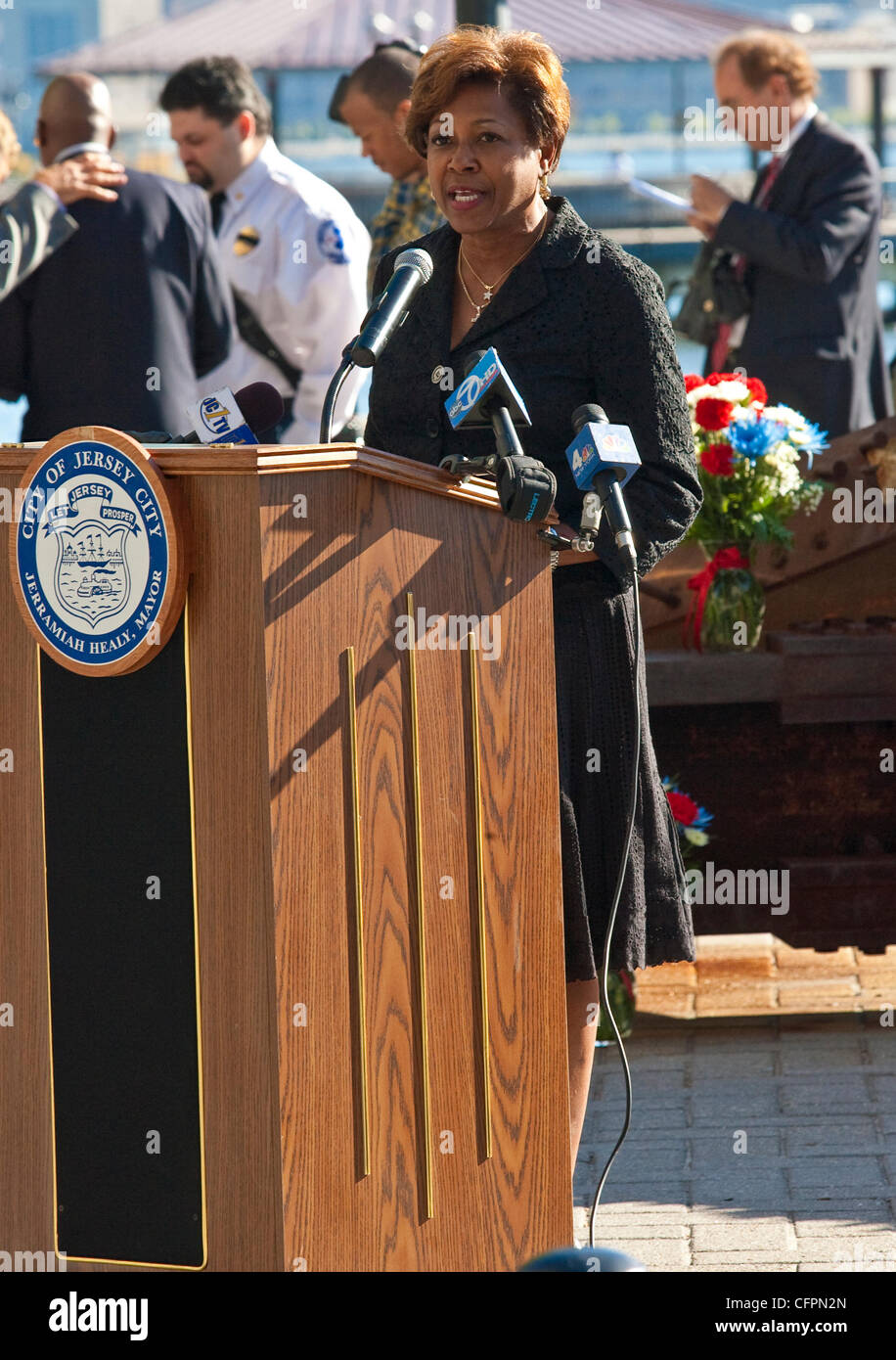 State Senator Sandra Bolden Cunningham The 9/11 Memorial service held ...