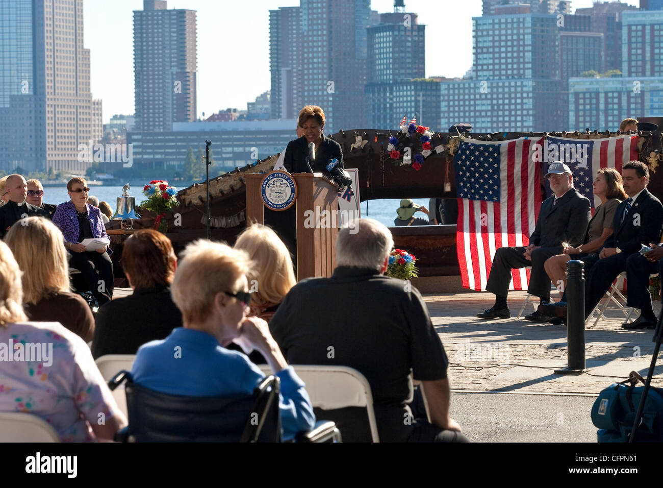 State Senator Sandra Bolden Cunningham The 9/11 Memorial service held ...