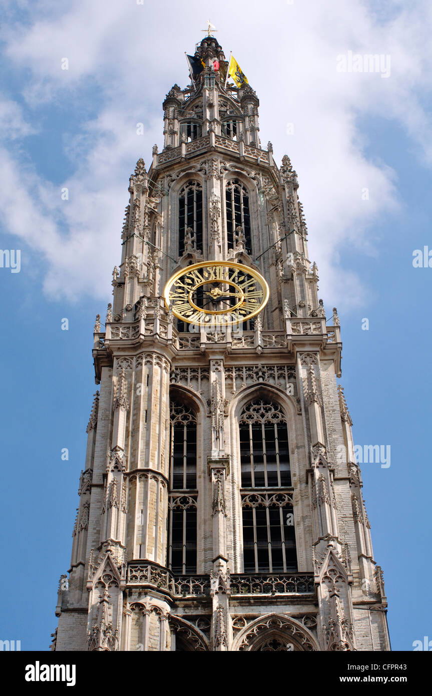 Belgium, Flanders, Antwerp, Cathedral of Our Lady, Onze-Lieve ...
