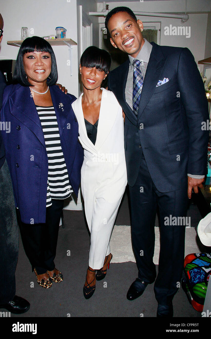 Patti LaBelle, Jada Pinkett Smith and Will Smith Backstage celebration ...