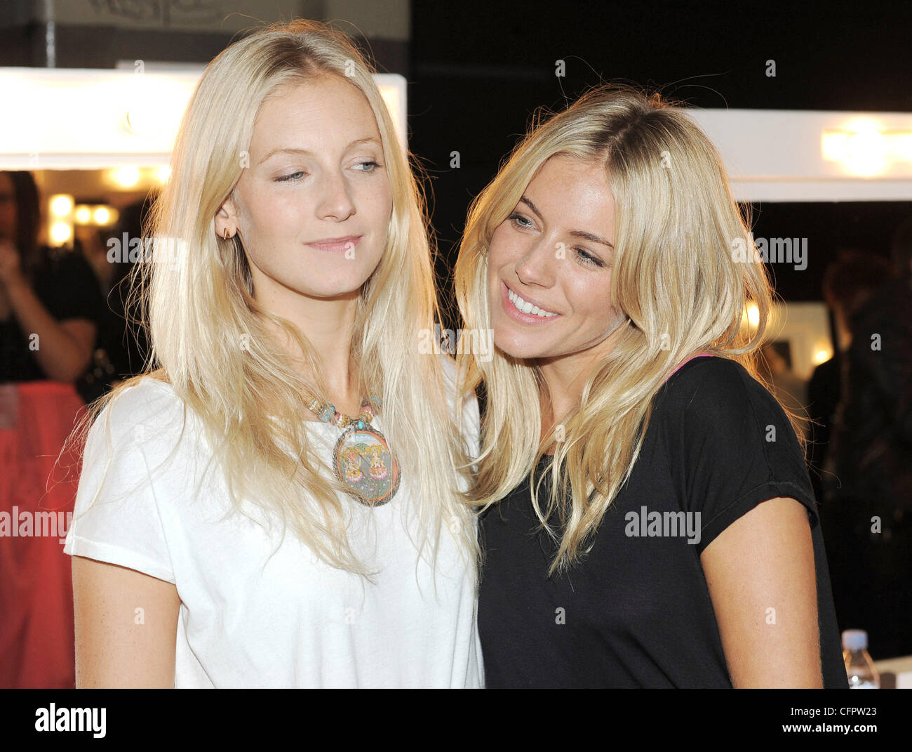 Savannah Miller and Sienna Miller London Fashion Week Spring/Summer ...
