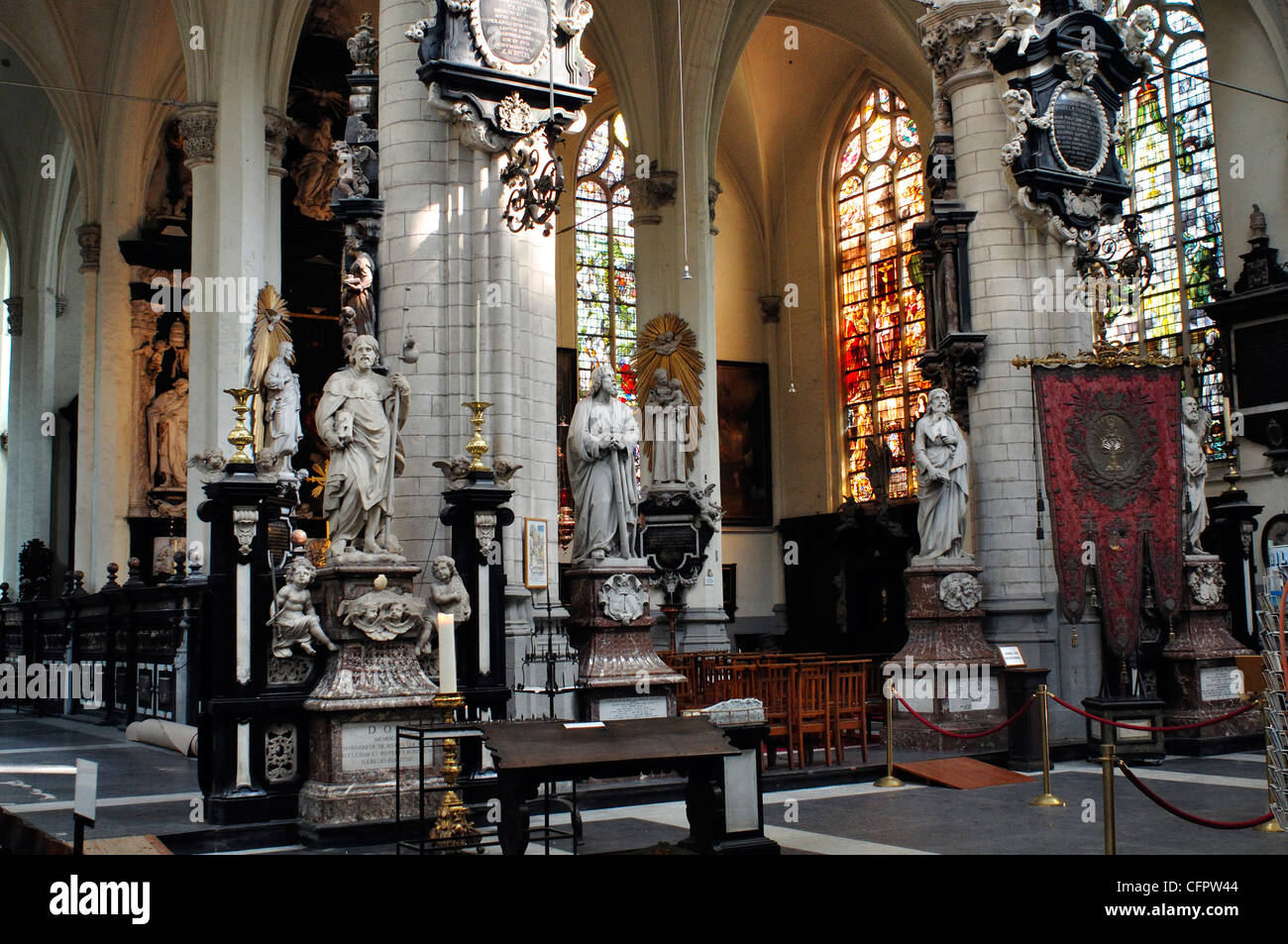 Antwerp antwerpen belgium statue st hi-res stock photography and images ...