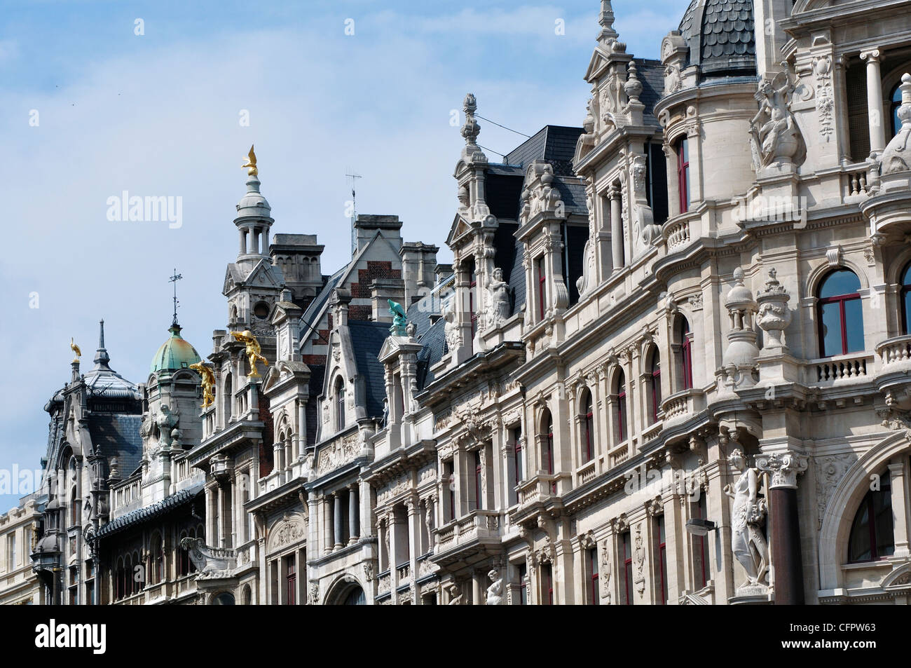Belgium, Flanders, Antwerp, Old Palace Stock Photo - Alamy